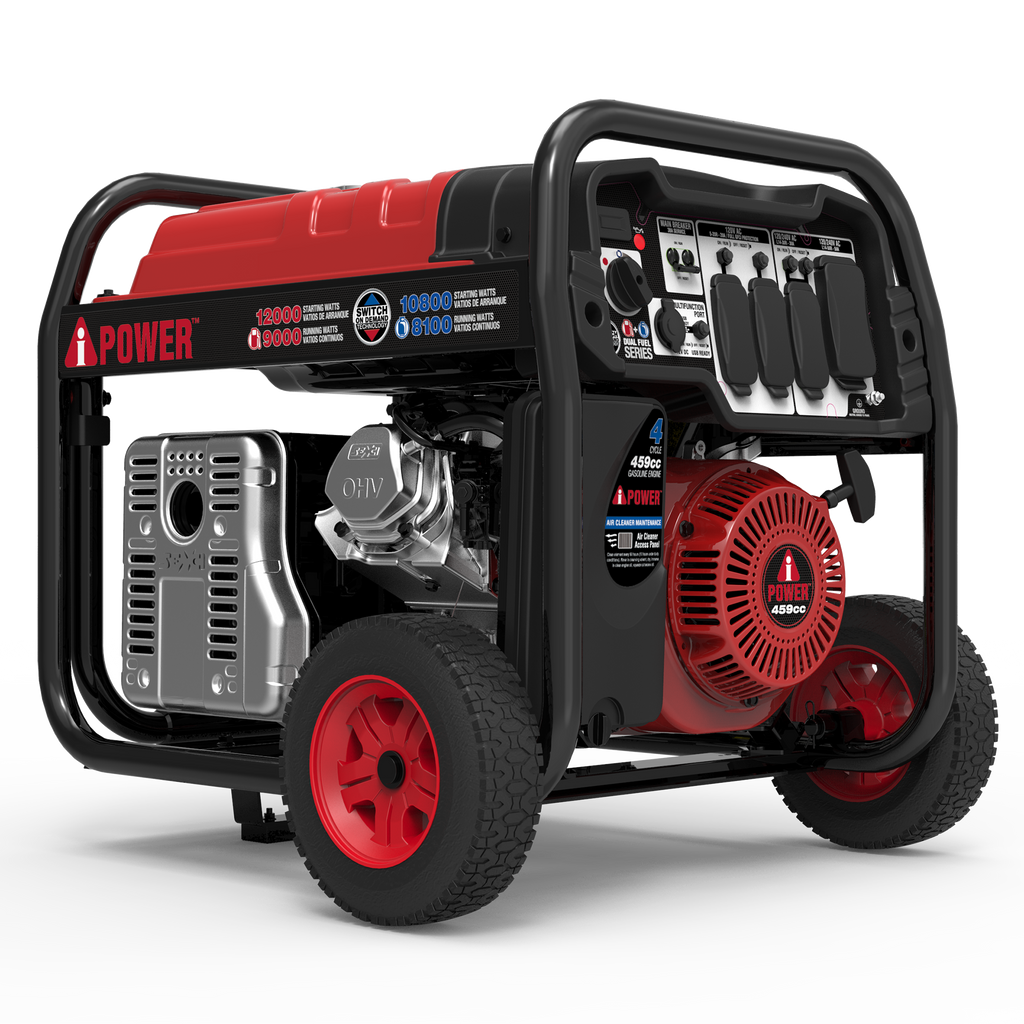 SUA12000ED - 12000 Watt Dual Fuel Portable Generator