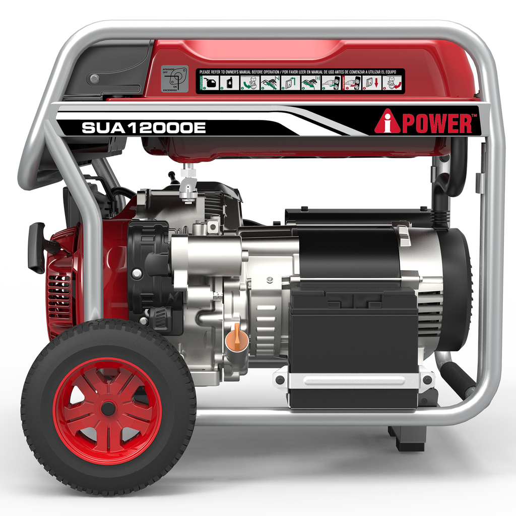 SUA12000E - 12000 Watt Portable Generator – A-iPower Corp.